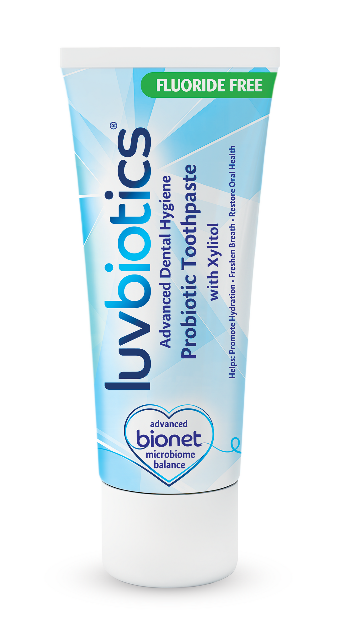 Luv Biotics Fluoride Free Toothpaste with Oral Probiotics, Xylitol & A